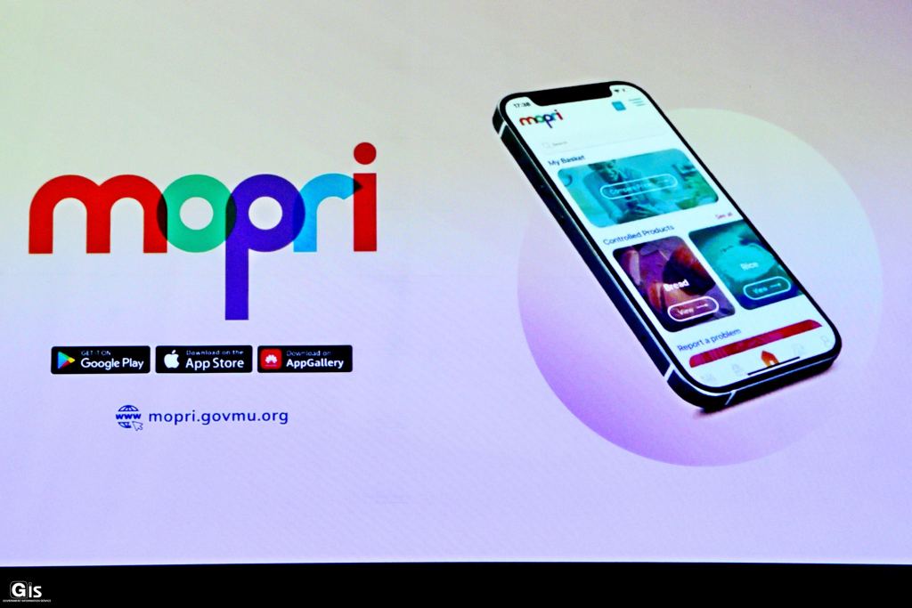 Launching Ceremony of MOPRI Mobile Application